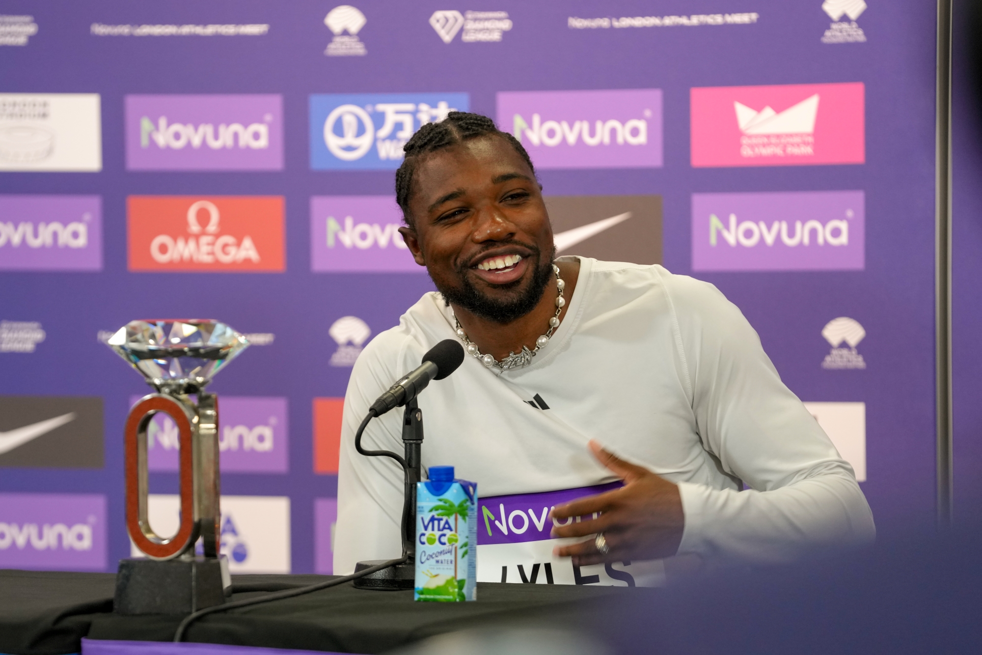 London 2025: Press conference - Wanda Diamond League