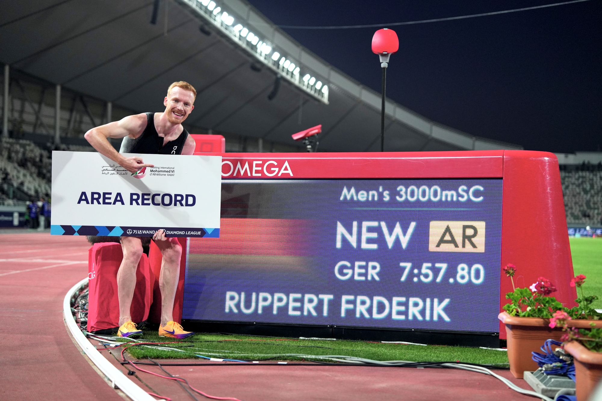 OMEGA Moment of the Meeting: Ruppert's European record - Wanda Diamond ...